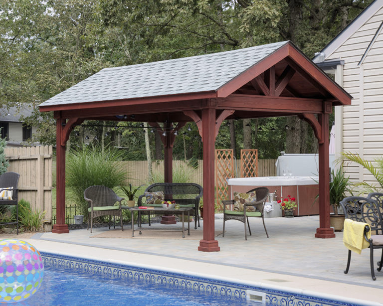 Wooden Pavilions - Outdoor Structures | Green Acres Outdoor Living, GA