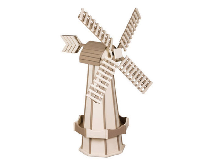 Ivory & Weatherwood Windmill | Green Acres Outdoor Living