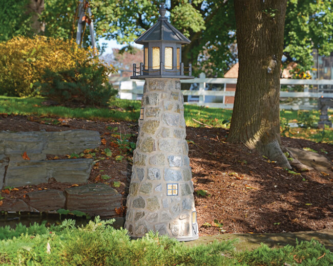 Masonry / Stone Lighthouse | Green Acres Outdoor Living