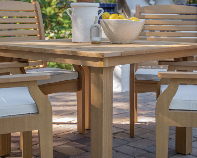 Homestead 44" Square Table Set | Green Acres Outdoor Living